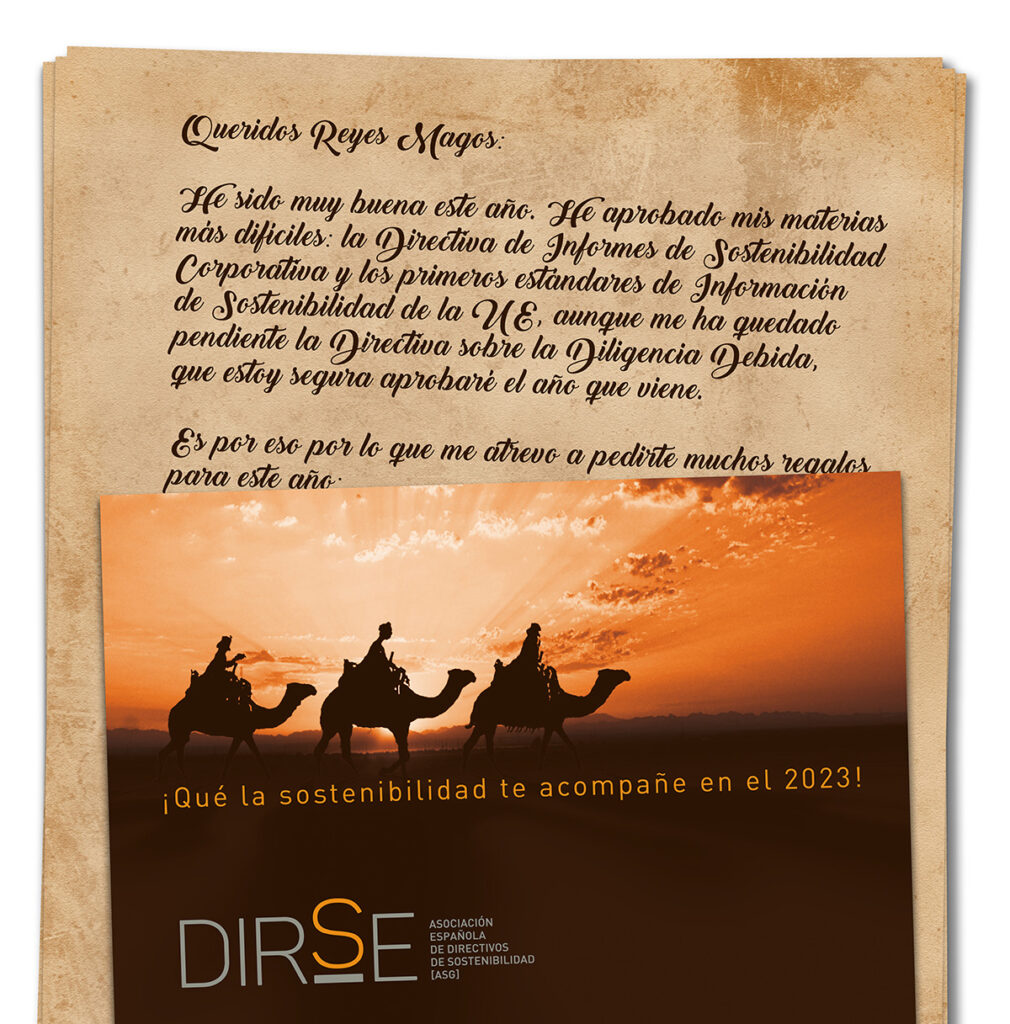 Carta de DIRSE a los Reyes Magos - DIRSE