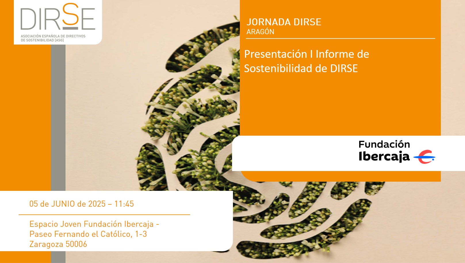 Jornada DIRSE Aragón – Presentación del I Informe de Sostenibilidad de ...